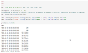 How To Make A Weighted Moving Average Using Python - QuantifiedStrategies.com