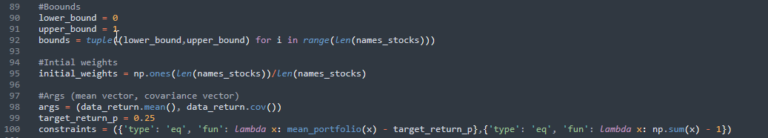 Mean-Variance Portfolio In Python: A Comprehensive Practical Guide ...