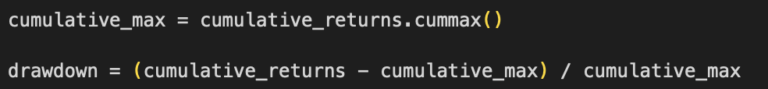 How To Calculate The Drawdown In Python For Your Trading Strategy - QuantifiedStrategies.com