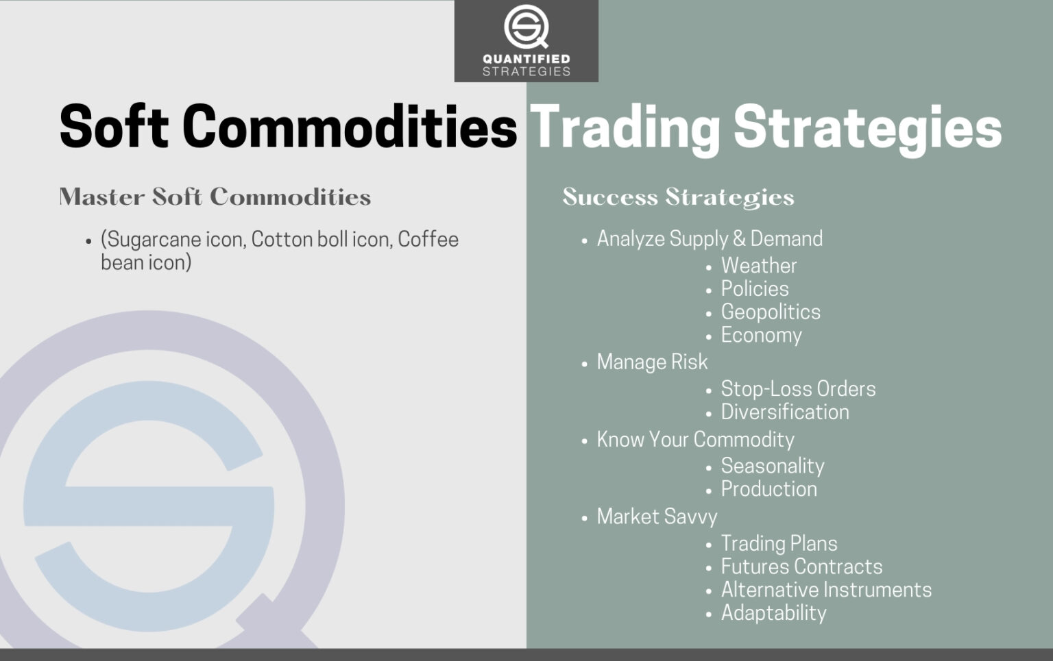 20 Soft Commodities Trading Strategies - QuantifiedStrategies.com