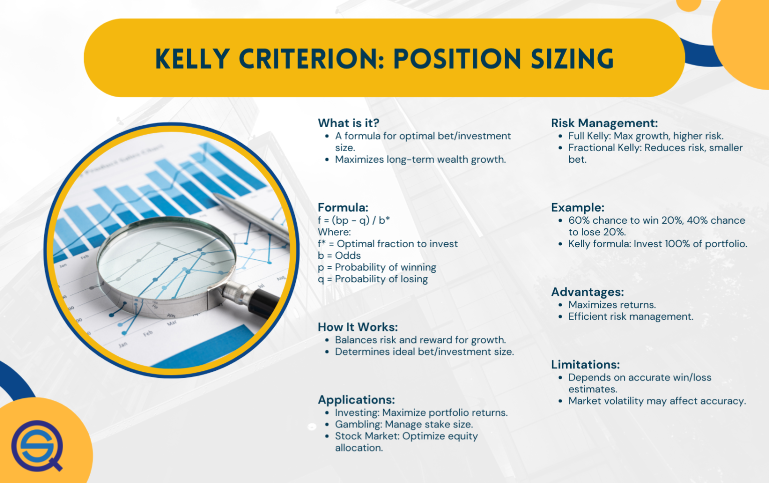 Kelly Criterion Position Sizing for Optimal Returns - QuantifiedStrategies.com