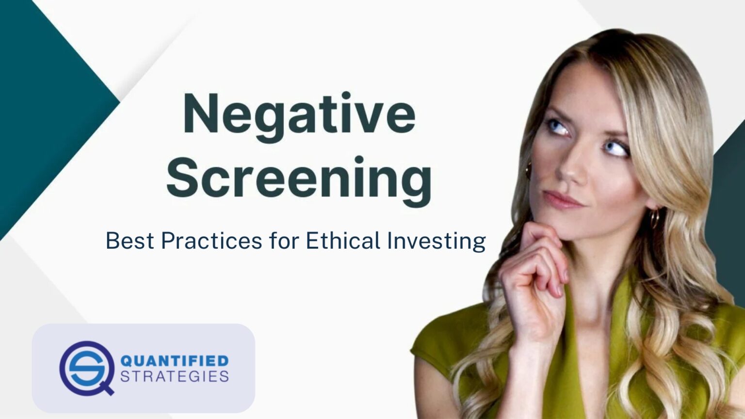 Negative Screening: Best Practices for Ethical Investing ...
